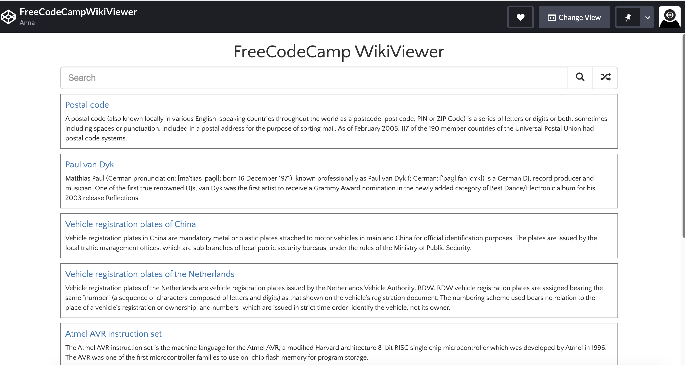 Anna Mikhailova - CV page